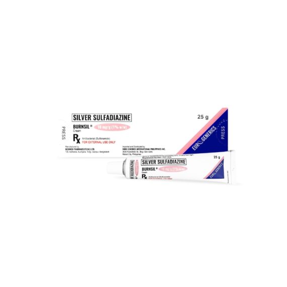 SILVER SULPHADIAZINE (BURNFIX) CREAM 10G – Transwide Pharmaceuticals
